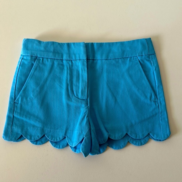 J. Crew Factory | Bottoms | Nwt Jcrew Factory Girls Sz 5 Scallop Shorts ...
